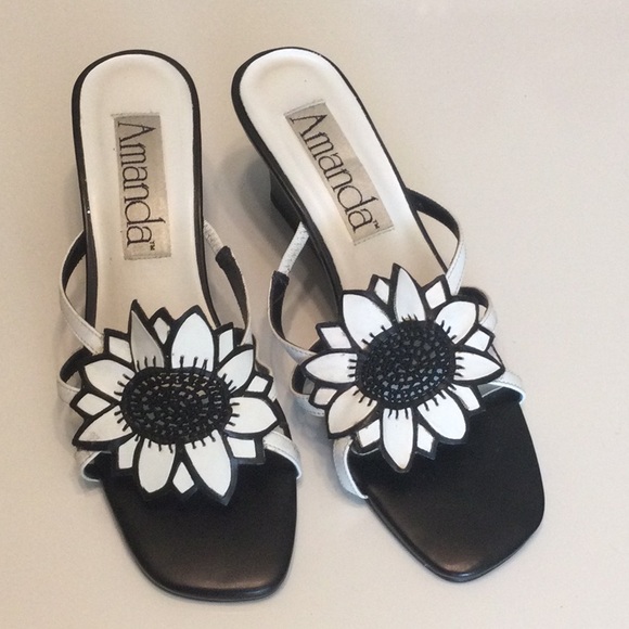 Amanda | Shoes | Amanda Wedge Sandal Sz 75 | Poshmark